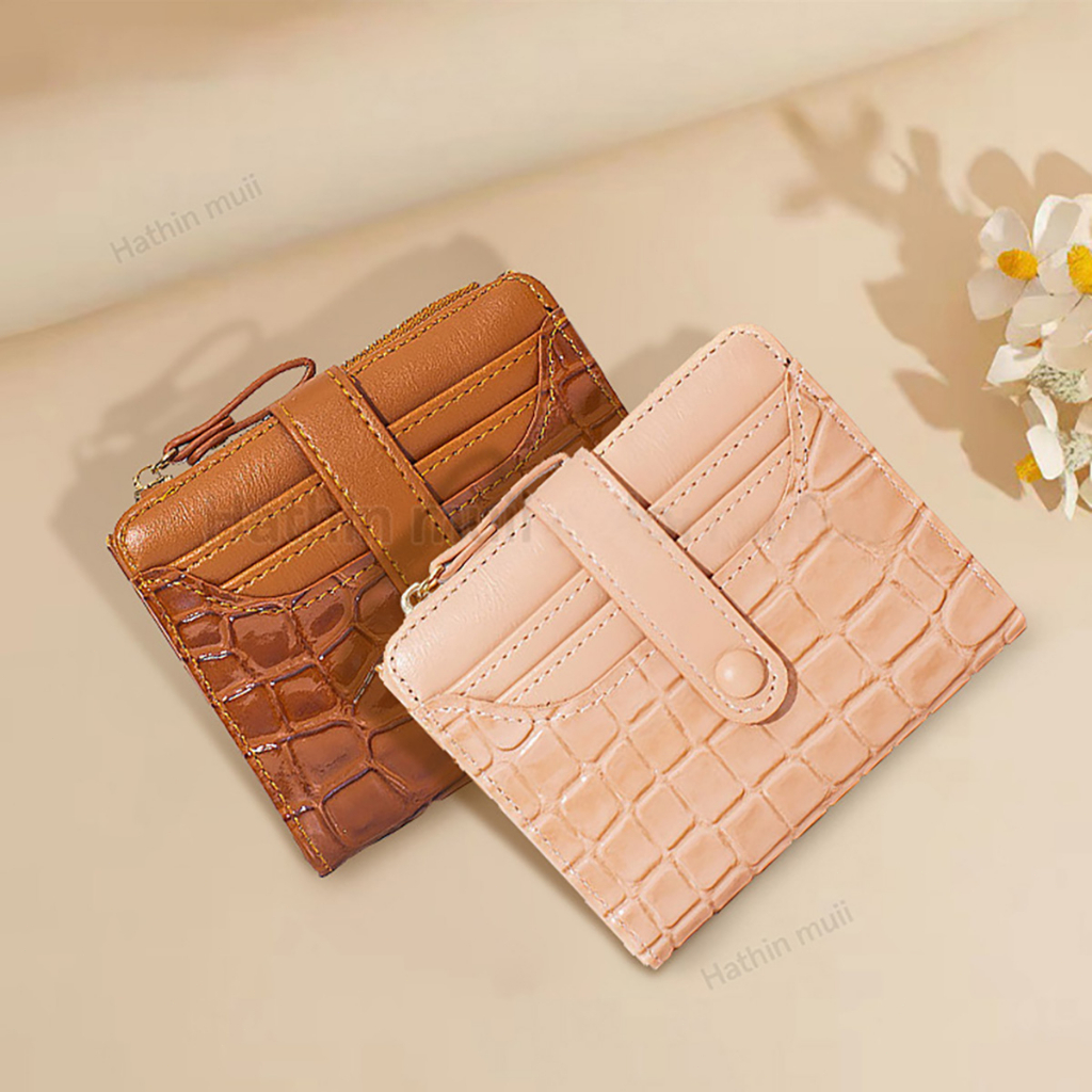 Jual Hathin muii Genie Wallet Dompet Wanita Original Realpic Croco ...