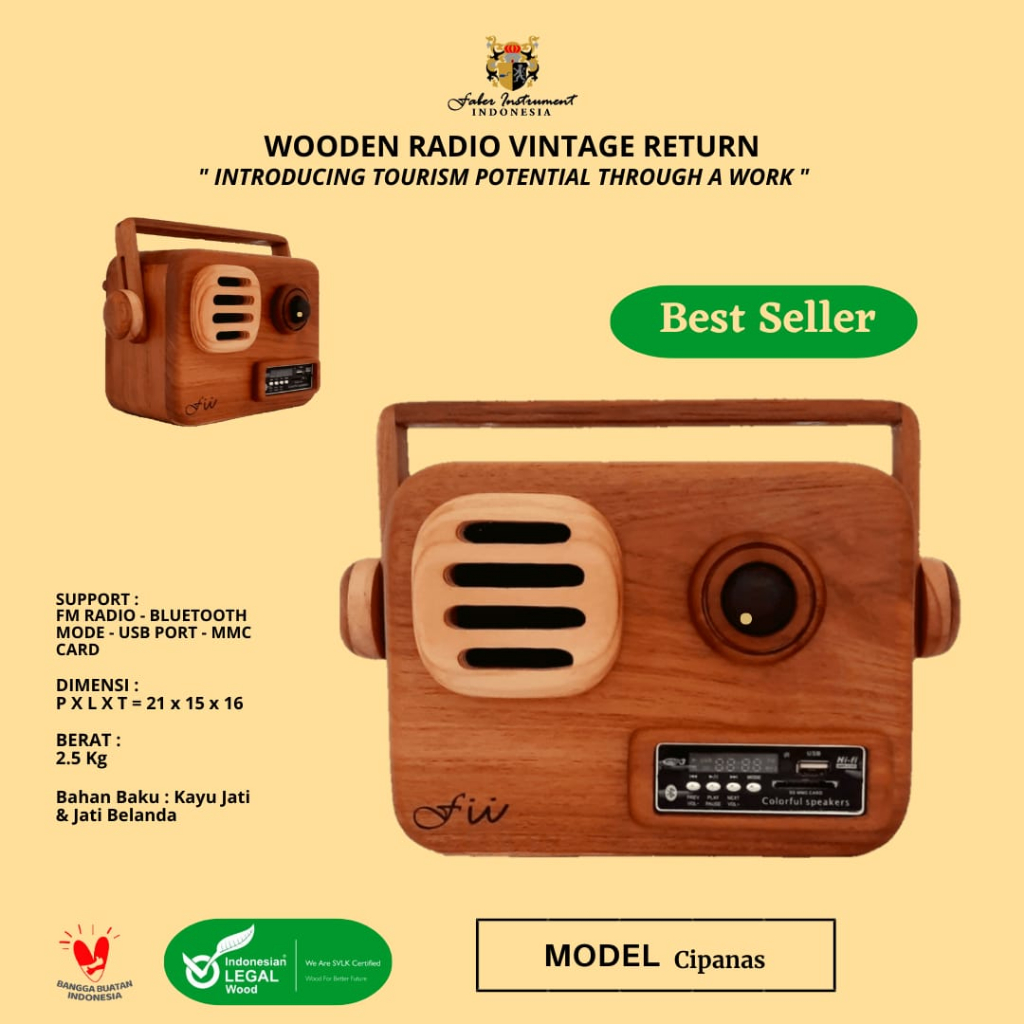 Jual Radio Kayu Model Cipanas | Shopee Indonesia