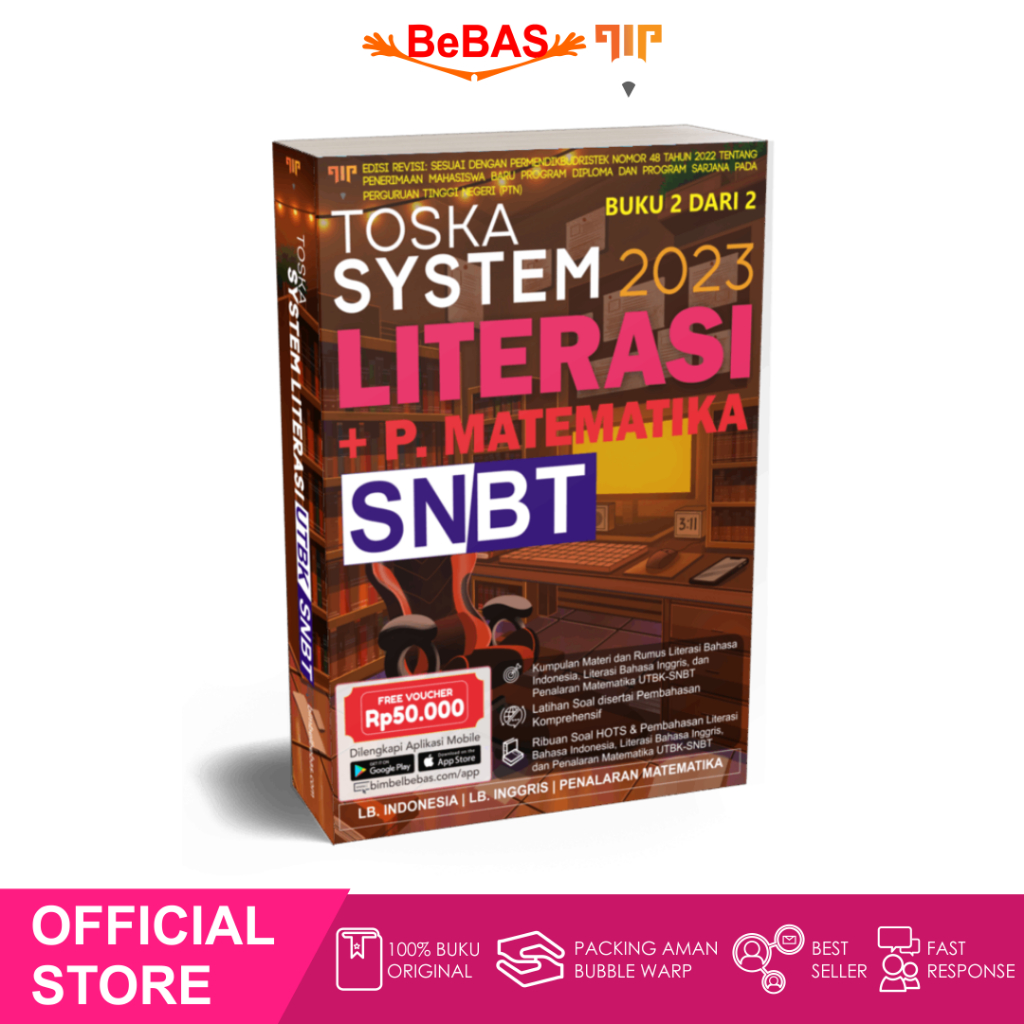 Jual Bebas Buku UTBK SNBT TPS 2023 Bedah Tuntas Soal dan Materi TPS (SNBT Skolastik), Literasi ...