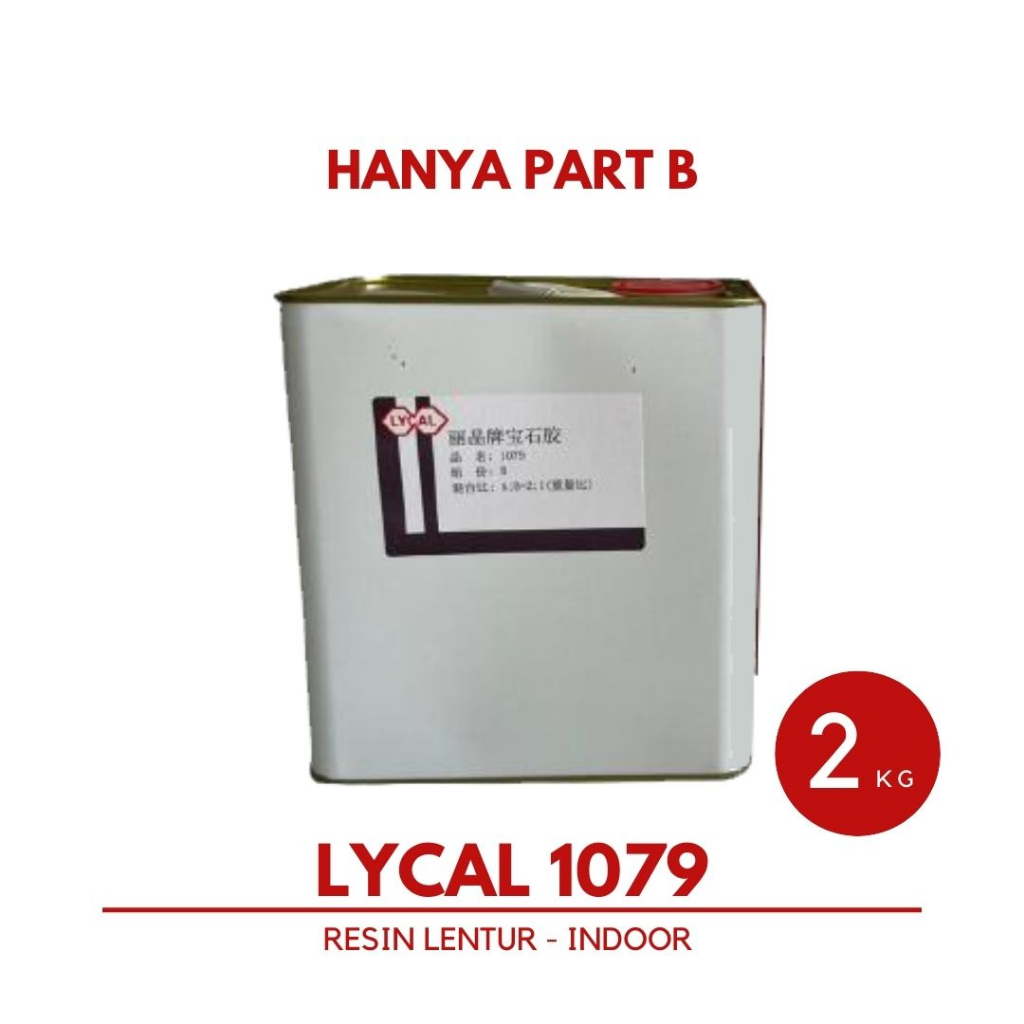 Jual Resin bening lycal lentur - Lycal 1079 - Part B katalis 2kg ...