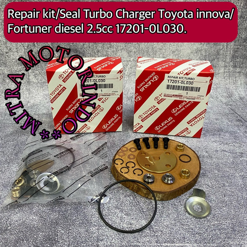 Jual Repair kit turbocharger/Seal turbo cas Toyota Innova/Fortuner ...