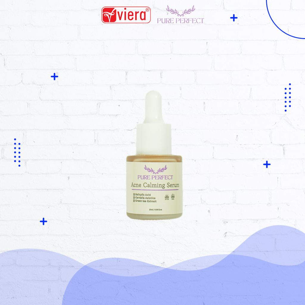 Jual VIERA X PURE PERFECT - ACNE CALMING SERUM | Shopee Indonesia