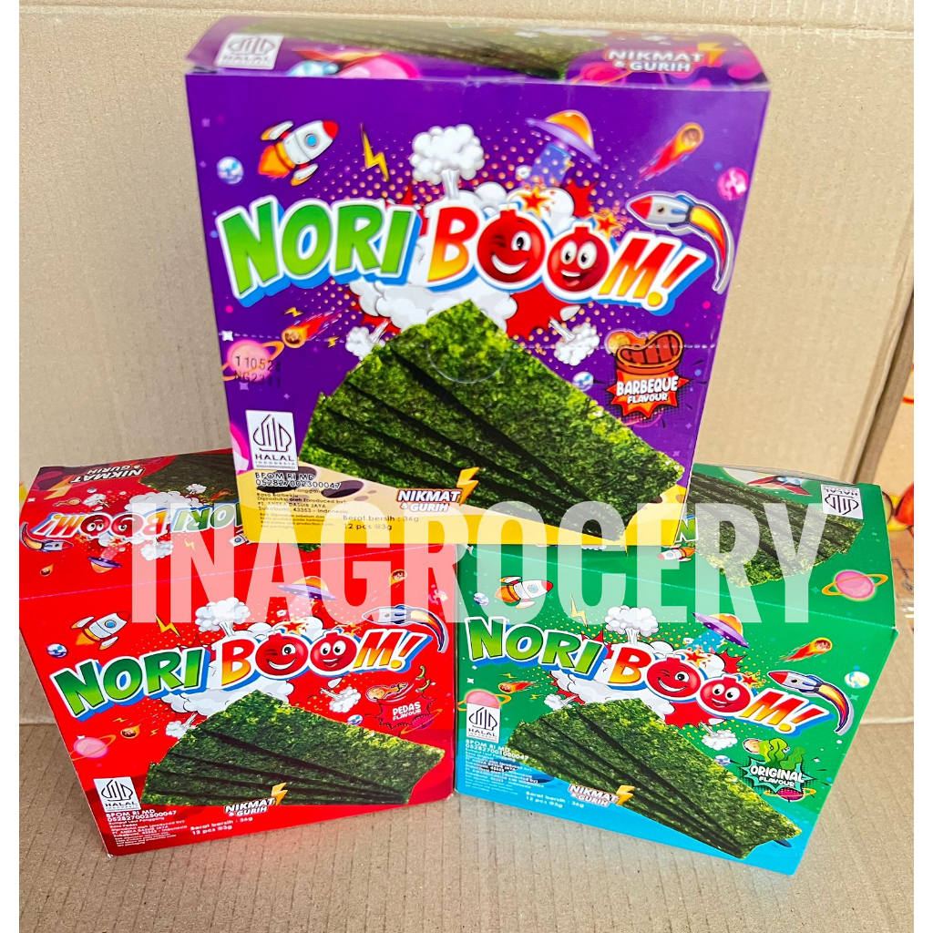 Jual NORI BOOM RUMPUT LAUT BOX | Shopee Indonesia