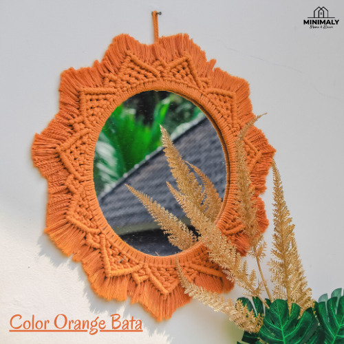 Jual MINIMALY05 Cermin Macrame (CM03-CM04 DOUBLE KEPANG) Cermin ...