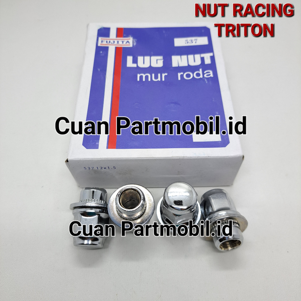 Jual NUT MUR RACING BAUT RODA TRITON PAJERO SPORT FUJITA | Shopee Indonesia