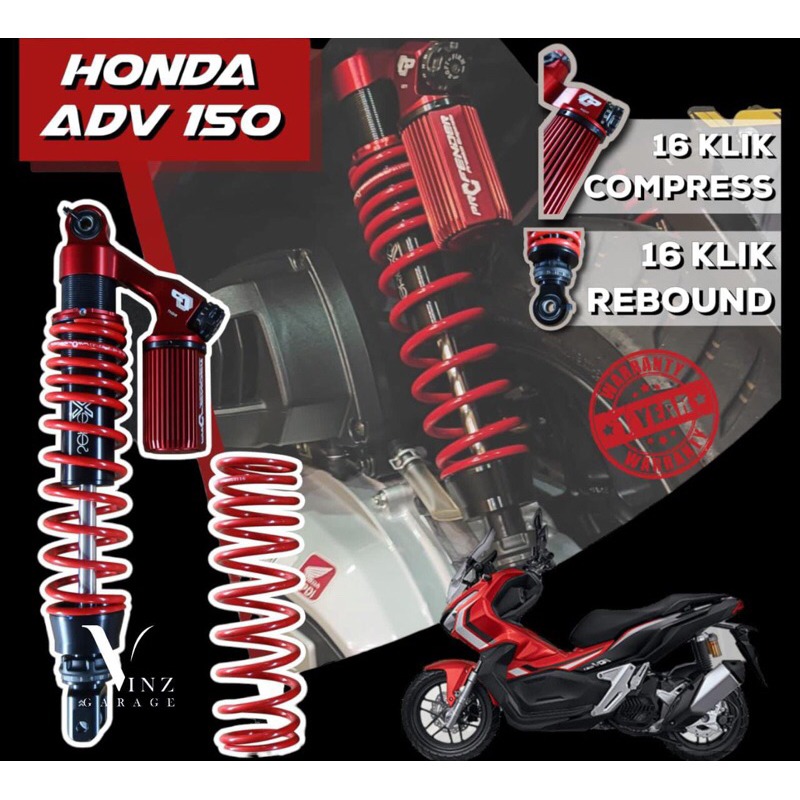 Jual Shock Shockbreaker Profender X Series Honda ADV 150 Shock ...