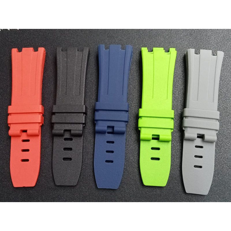Jual TALI STRAP JAM TANGAN RUBBER AP AUDEMARS PIGUET 28MM ROYAL OAK ...