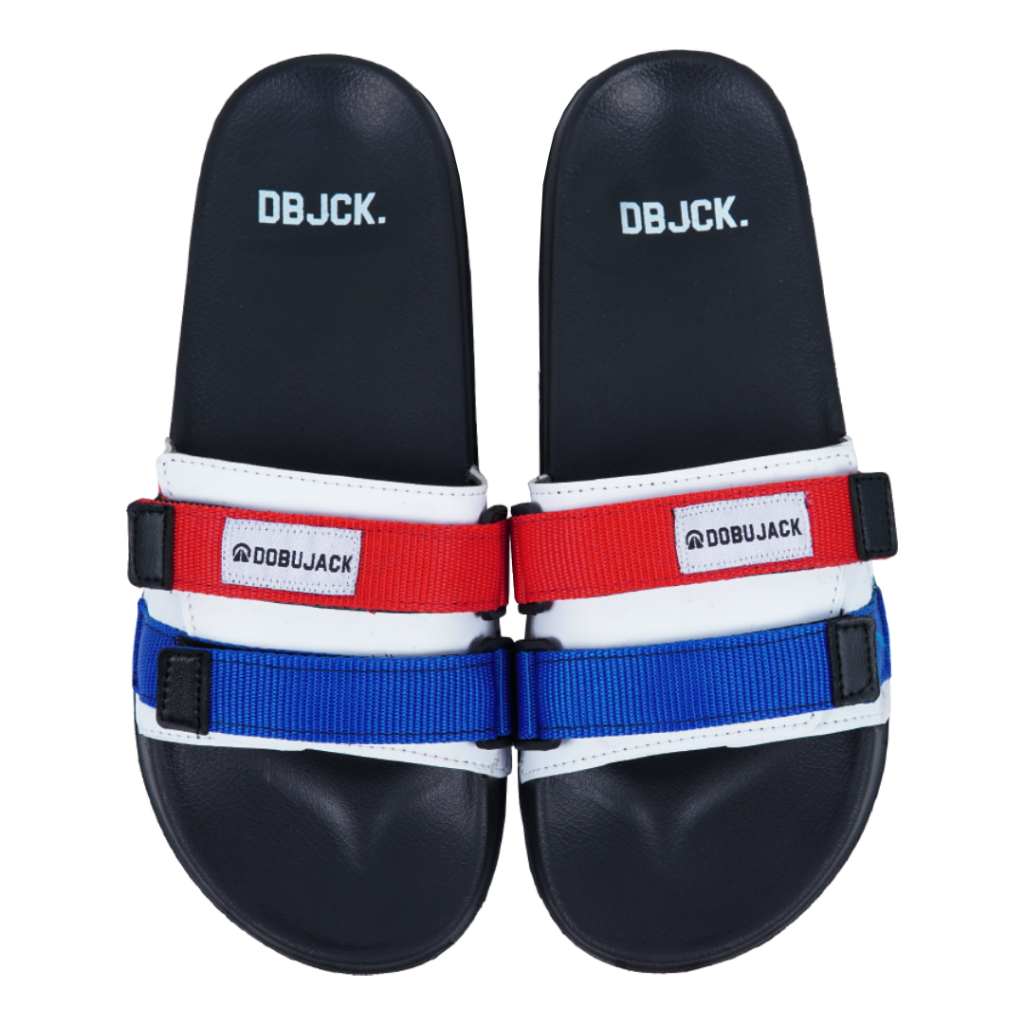 Jual Dobujack Gurtband White Sandals | Shopee Indonesia