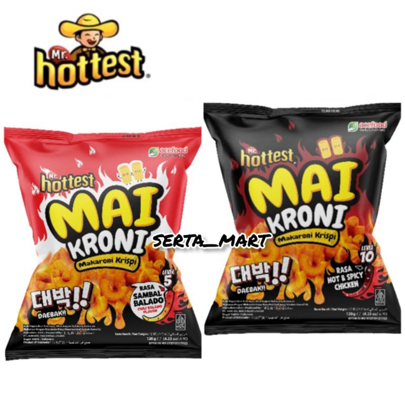 Jual Mr Hottest Maikroni 102gr - Mr. Hottest Makaroni Krispi Sambal ...
