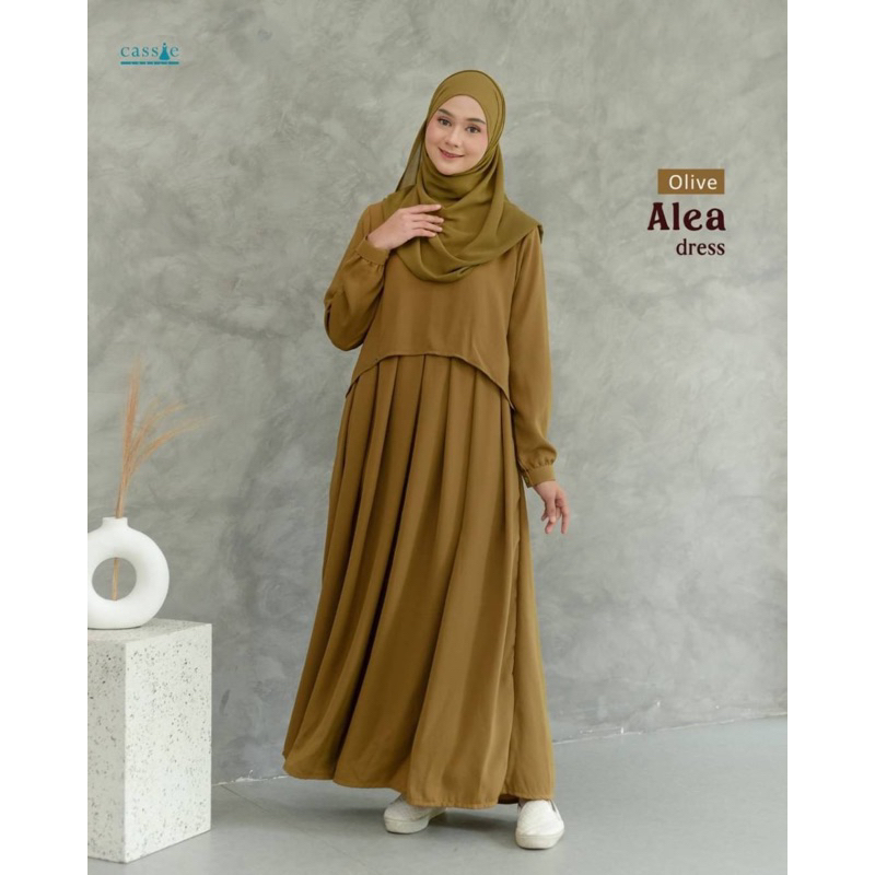 Jual ALEA DRESS CUTTING TWO OUTFIT TOP SKIRT ORI CASSIE LABELS | Shopee ...