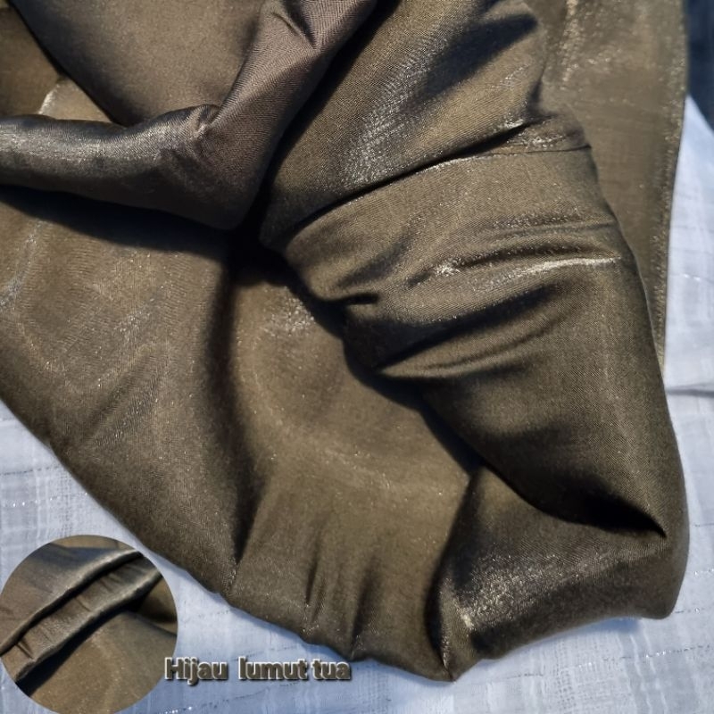 Jual Kain Shimmer / Bahan Satin Silk Shining / Shimmer Silk / Shimmer ...