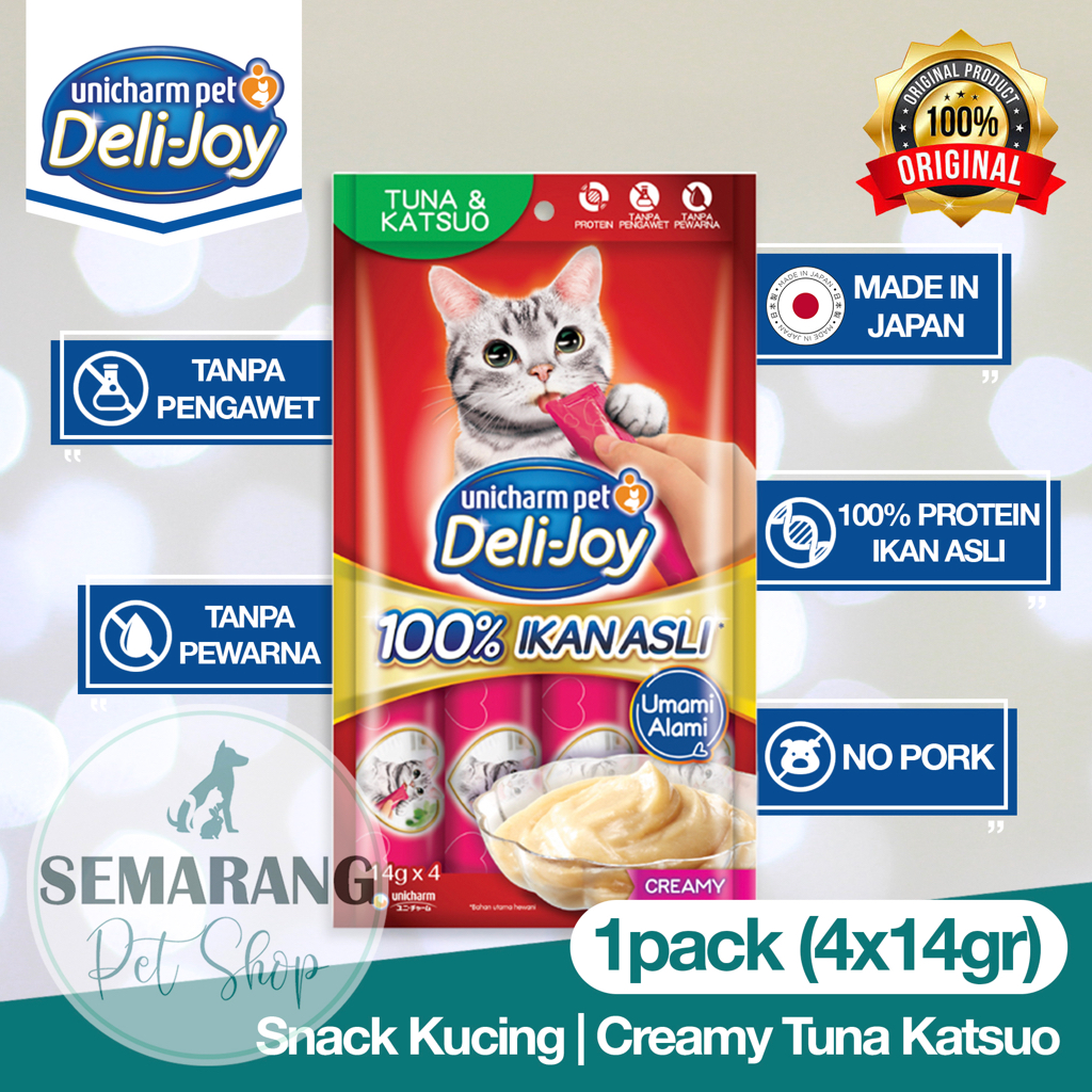 Jual DELI-JOY Creamy Tuna Katsuo 56gr | PROMO BBD 16.11.24 | DeliJoy ...