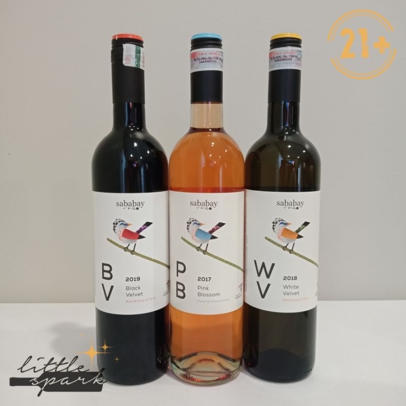 Jual Sababay Velvet Series paket 3 botol | Shopee Indonesia