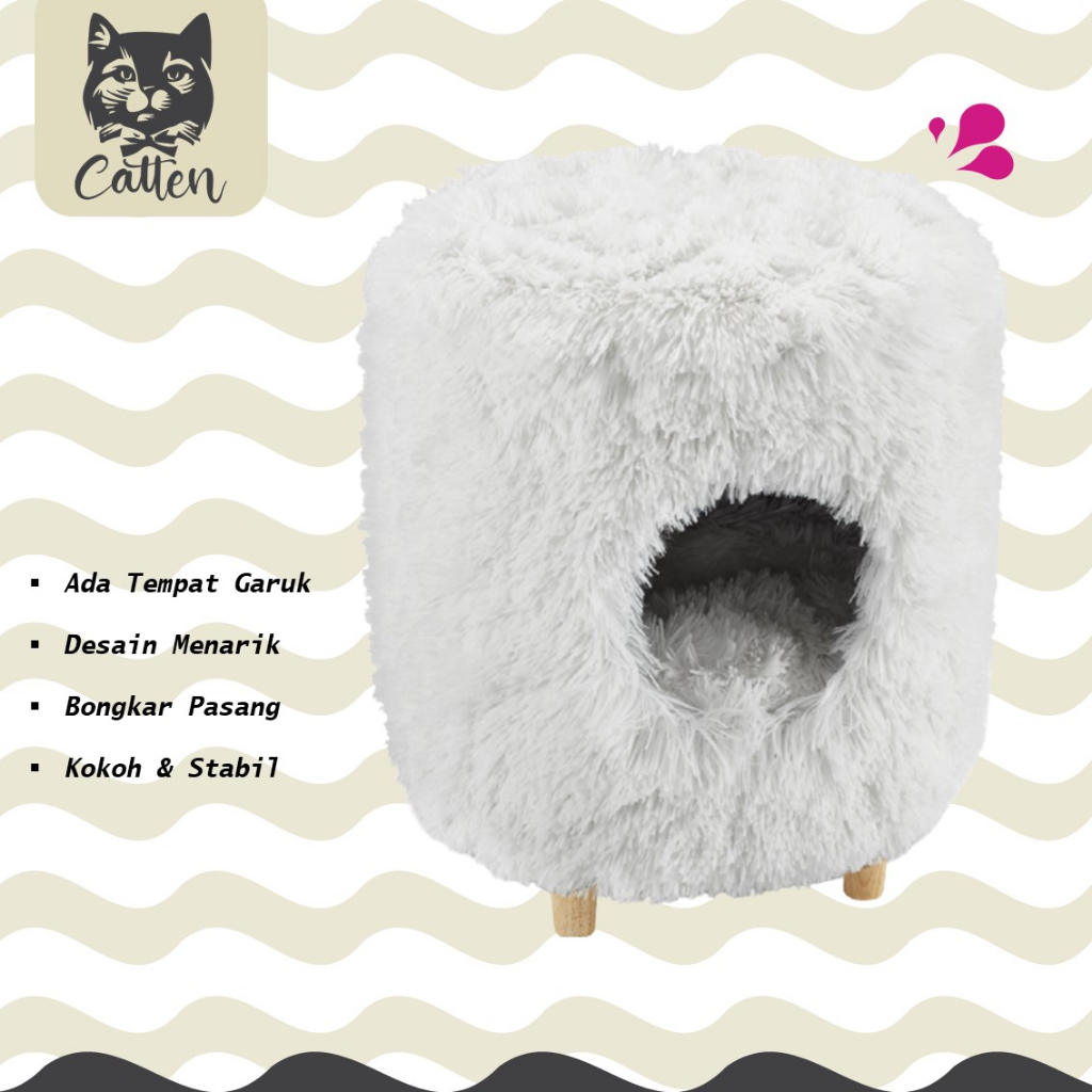 Jual Cat Condo / Rumah Kitten / Tempat Tidur Kucing / Mainan Kitten ...
