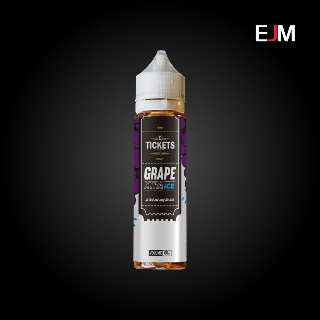 Jual Ticket Grape Extra Ice 60ML By EJM | Shopee Indonesia