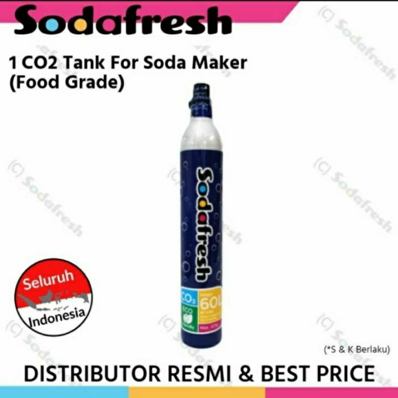 Jual Sodastream Compatible CO2 Tank for Soda Maker | Shopee Indonesia