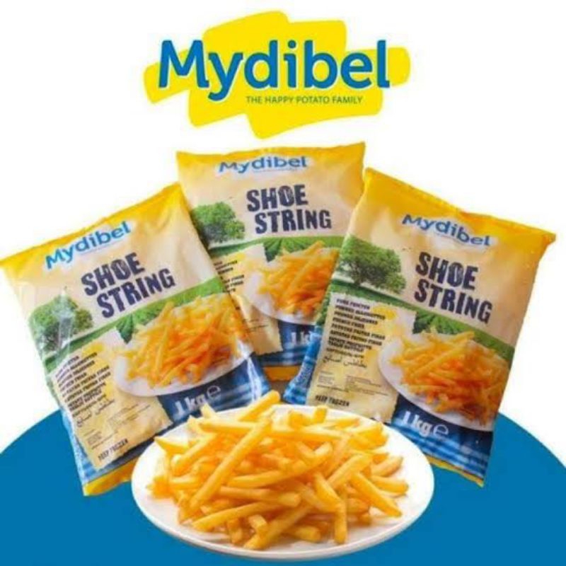 Jual KENTANG GORENG MYDIBEL FROZEN 1kg / KENTANG GORENG FROZEN ...