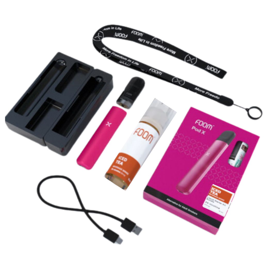 Jual FOOM Pod X Starter Kit - HOT PINK BUNDLING [Authentic] | Shopee ...