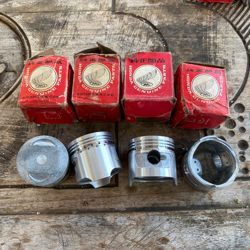 Jual Piston Sekher Honda C700 original Japan | Shopee Indonesia