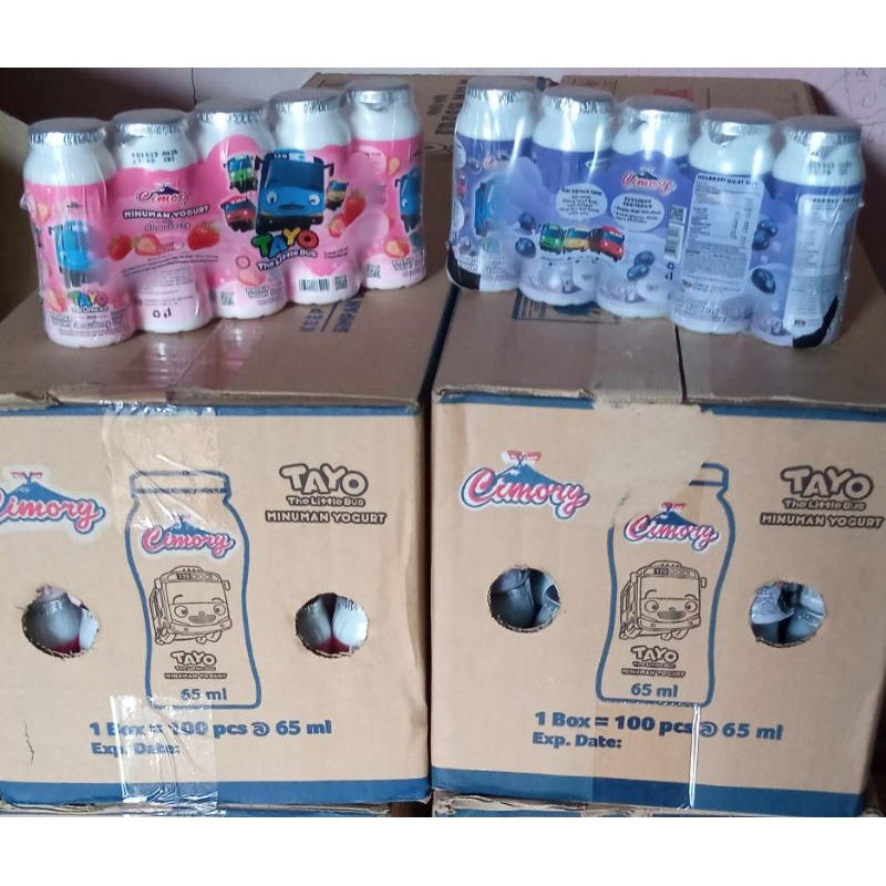 Jual 1 Dus Cimory Yogurt Tayo 65ml | Shopee Indonesia