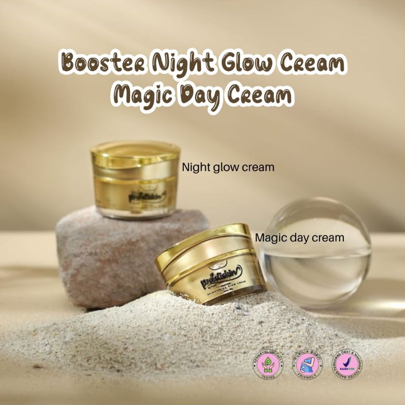 Jual Booster Night Glow Cream Magic Day Cream(1nightcream+1daycream ...
