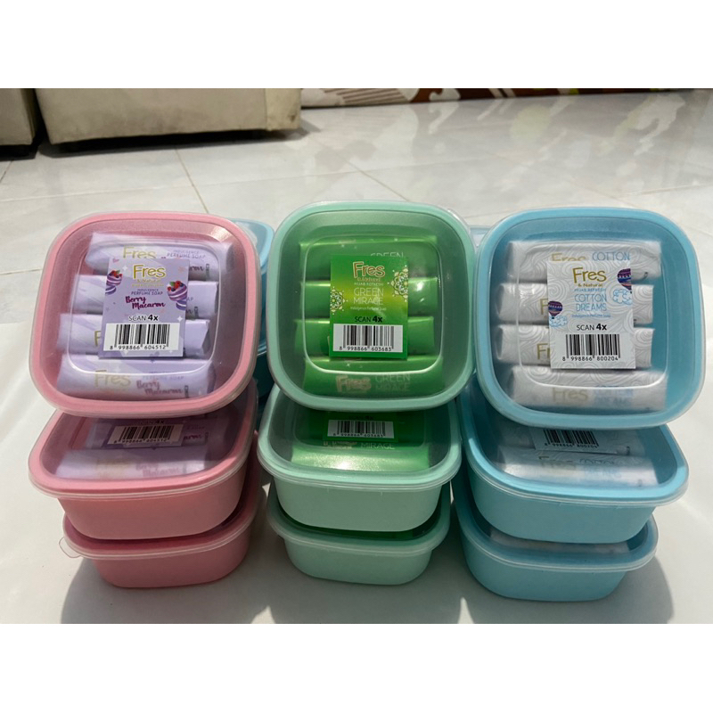 Jual FRESH NATURAL SOAP 76 GR - SABUN BATANG - KEMASAN LUNCH BOX ...