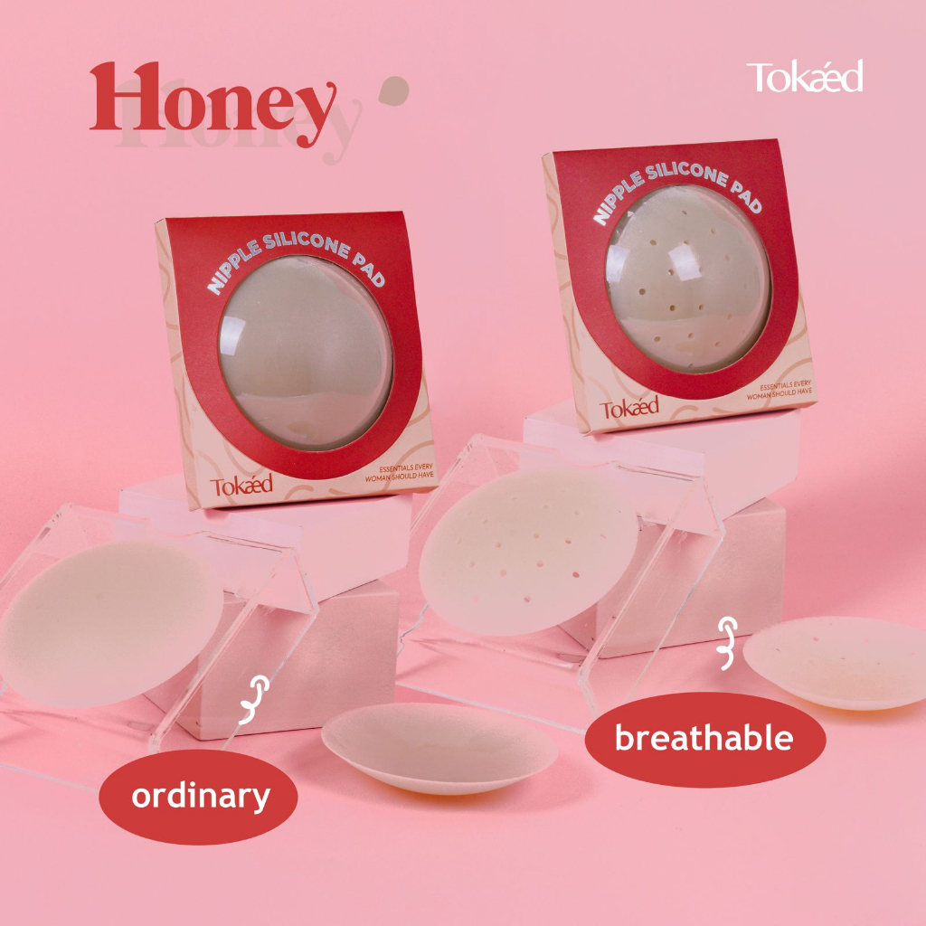 Jual TOKAED Nipple Silicone Pad | Self Adhesive Nipple Pad Reusable ...