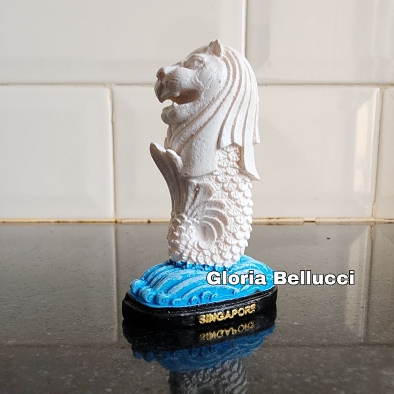 Jual souvenir merlion fridge hiasan tempelan kulkas magnet mancanegara ...