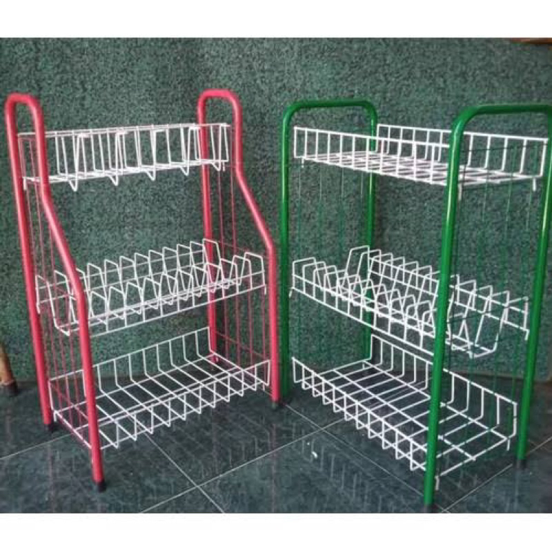 Jual RAK PIRING JADUL UKURAN SEDANG SUSUN 3 | Shopee Indonesia