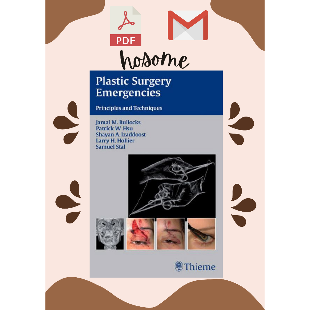 Jual Plastic Surgery Emergencies Principles & Techniques | Shopee Indonesia