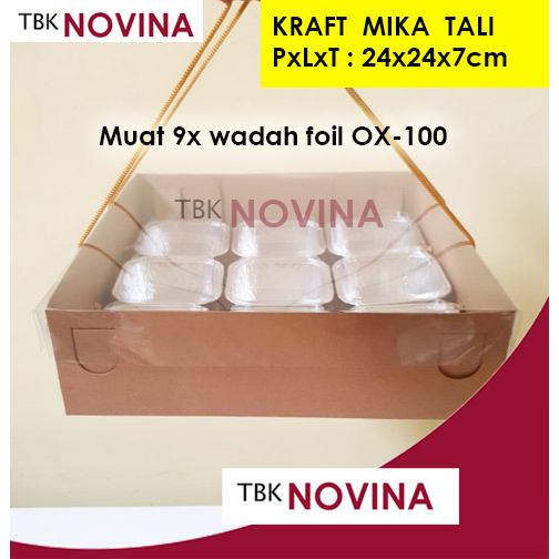 Jual BOX DIECUT 20x20x5 / 20x20x7 / 25x12x7 / BOX KRAFT MIKA TALI / BOX ...