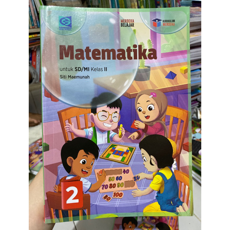 Jual ORIGINAL GRAFINDO MATEMATIKA UNTUK SD/MI KELAS 2/II KURIKULUM MERDEKA | Shopee Indonesia
