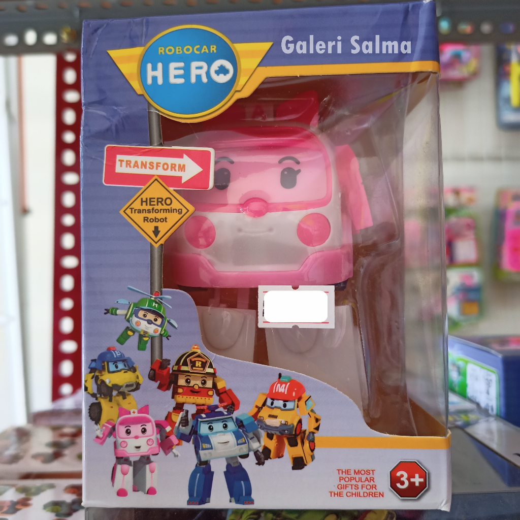 Jual Mainan Mobil Berubah Jadi Robot Robotan Car Robocar Poli Polisi ...