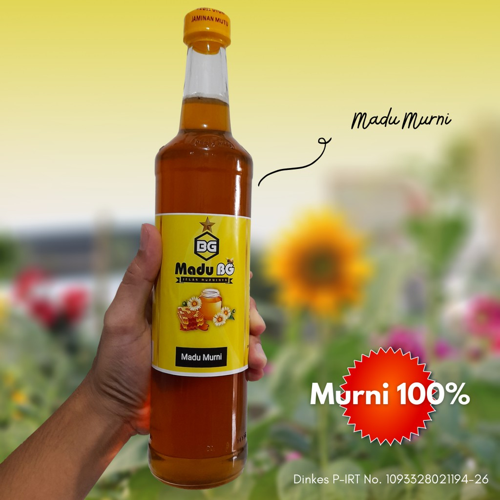 Jual Madu Murni Asli Lebah Mellifera Madu BG Original Pure Raw Honey ...