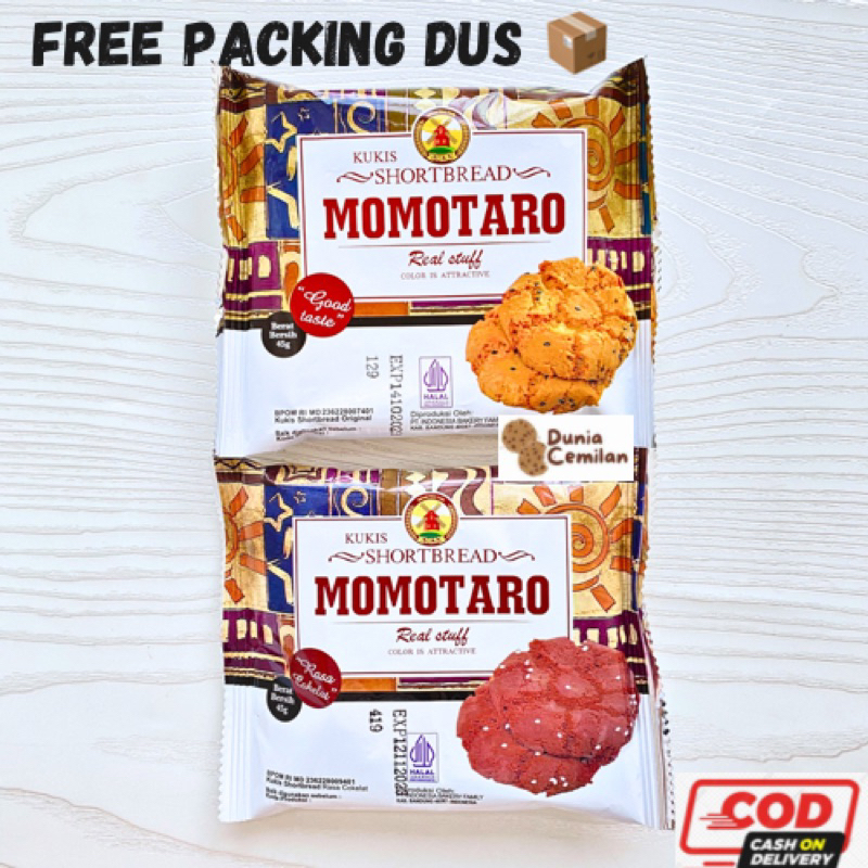 Jual [TERMURAH!] Momotaro by AOKA Short Bread Cookies 45gr - Cookies ...