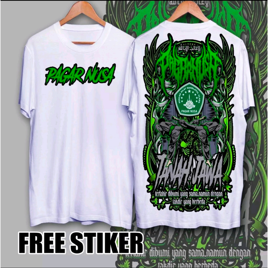 Jual KAOS PAGAR NUSA TANAH JAWA SABLON PLASTISOL | Shopee Indonesia Jual KAOS PAGAR NUSA TANAH JAWA SABLON PLASTISOL | Shopee Indonesia