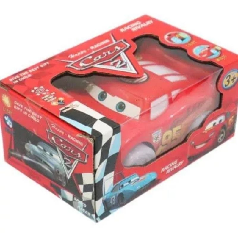 Jual [COD] Mainan Anak Mobil Mobilan Cars Lighting McQueen / Mobil Cars ...