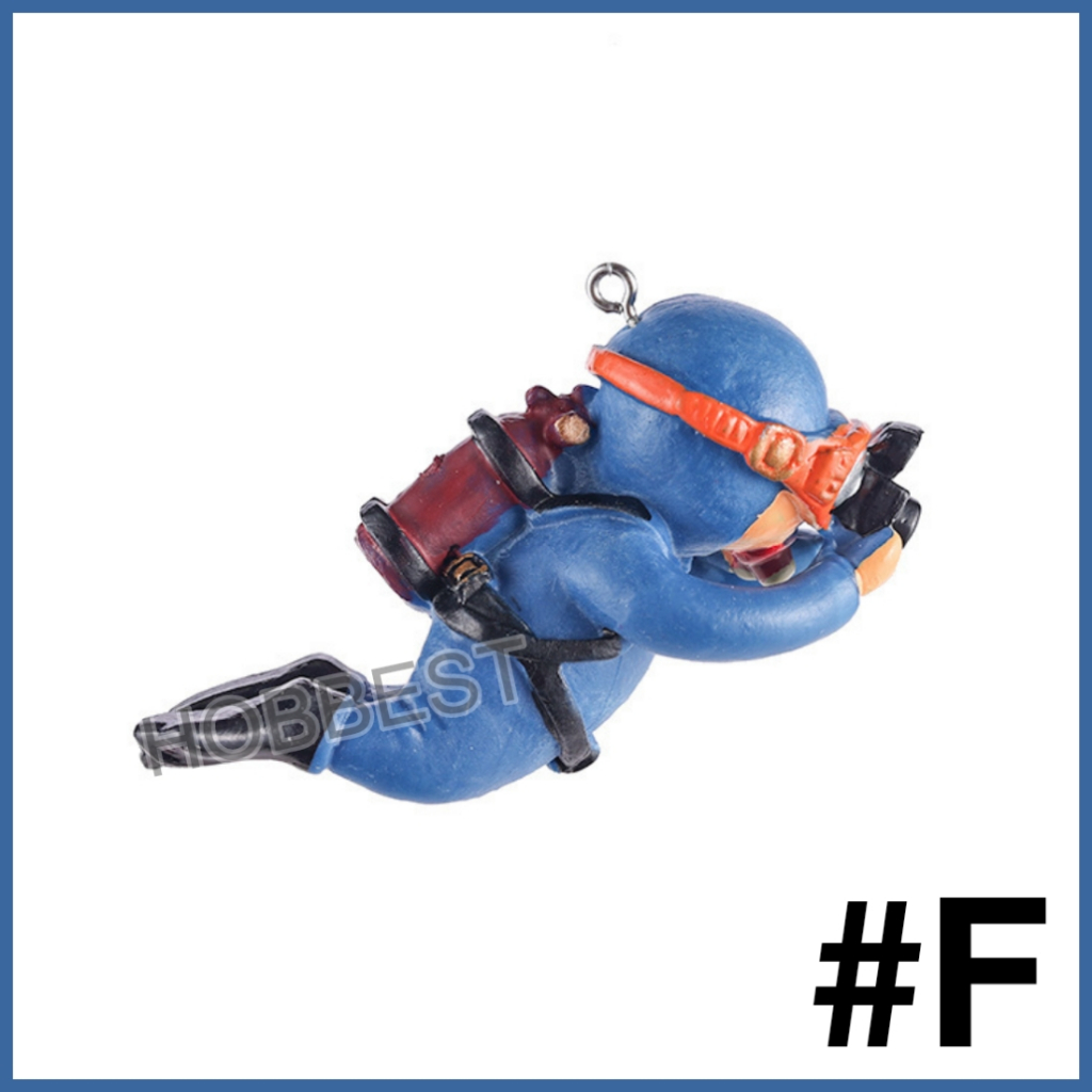 Jual Hiasan Aquarium FLOATING DIVER - Miniatur Ornament Penyelam ...