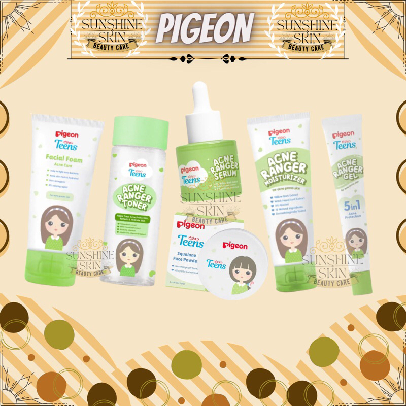 Jual PIGEON Acne Ranger Series - cocok untuk kulit berjerawat | Facial ...