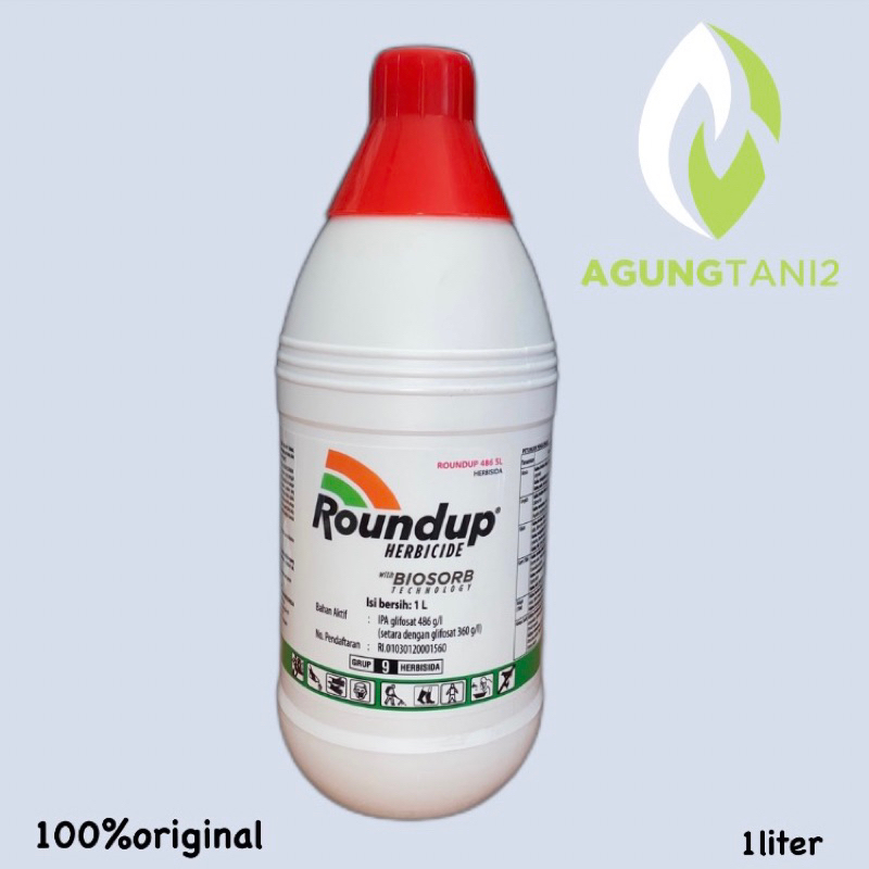 Jual HERBISIDA ROUNDUP BIOSORB 486SL 1 LITER | Shopee Indonesia