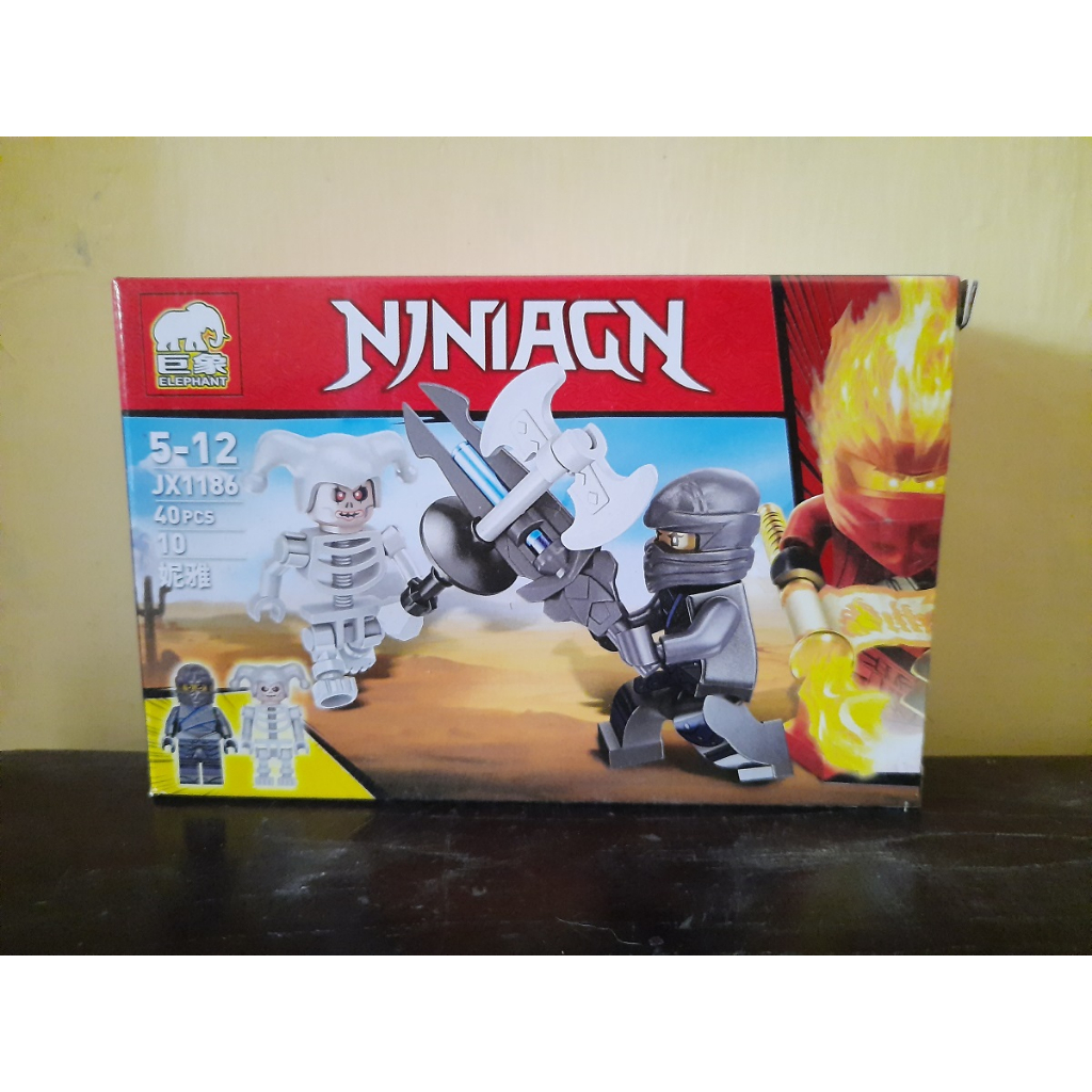 Jual Brick Ninja Ninjago Minifigure Ninja Spinjitzu Karakter Shinobi ...