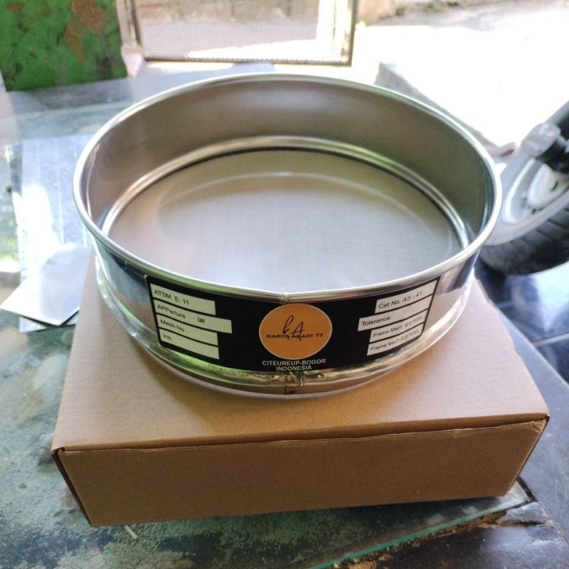 Jual Sieve test mesh 325 Sieve ayakan stainless , diamter 20 cm ...