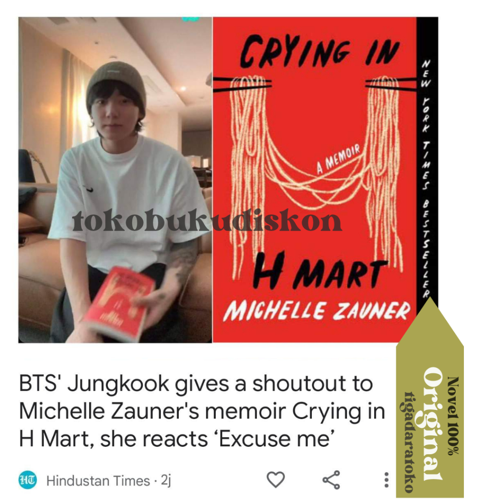 Jual BACAAN JEON JUNGKOOK BTS - CRYING IN H MART by Michelle Zauner (Menangis di H Mart ...