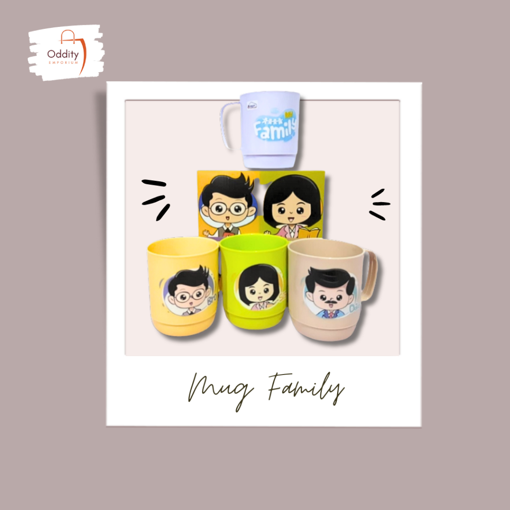 Jual Mug Family Lucu Set 4 pcs | Shopee Indonesia
