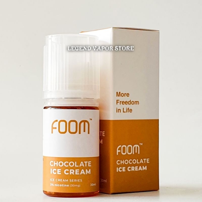 Jual SALT NIC - LIQUID FOOM Chocolate Ice Cream 30ML 30MG AUTHENTIC ...
