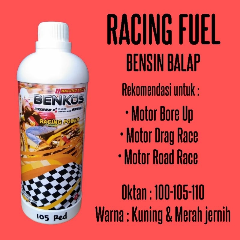 Jual BENKOS Oktan Tinggi Racing Fuel seperti Bensol AVGAS untuk Motor ...