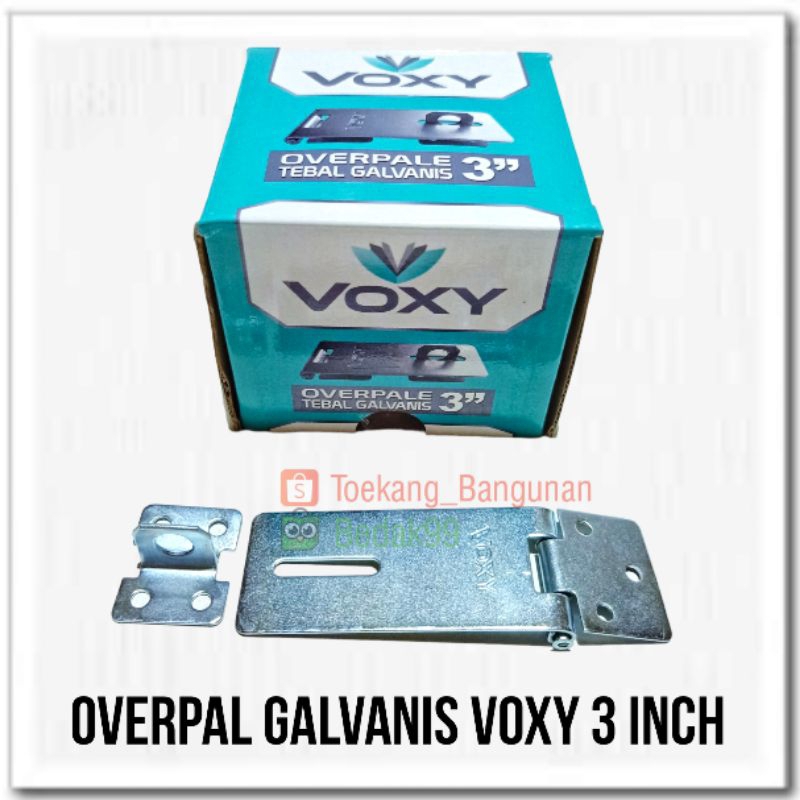 Jual Tempat Gembok Overpal Galvanis Voxy 3 Inch | Shopee Indonesia