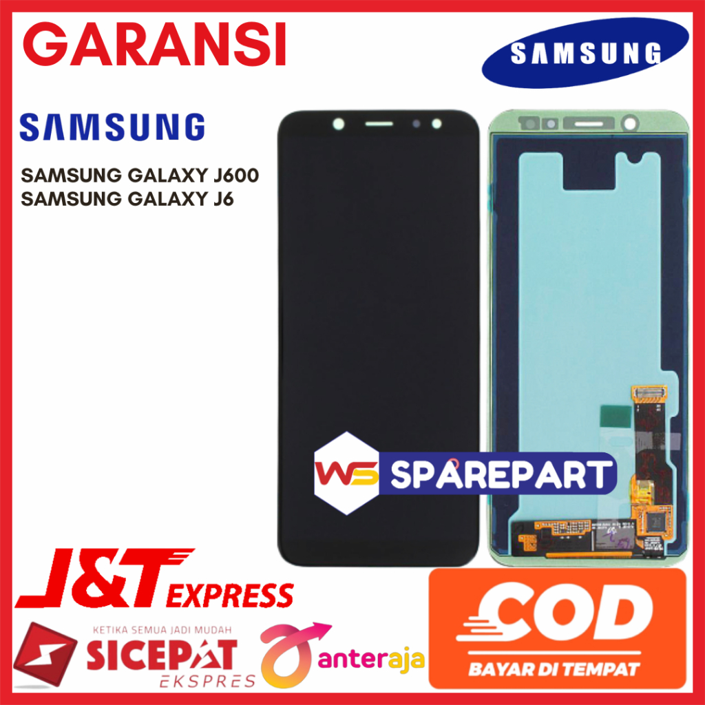 Jual LCD SAMSUNG j6 / J600 - ORIGINAL FULLSET | Shopee Indonesia