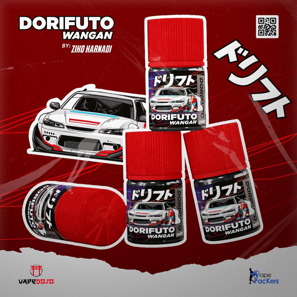 Jual [FREEBASE 60ML] DORIFUTO WANGAN BY ZIKO HARNADI X VAPEPACKERS X ...