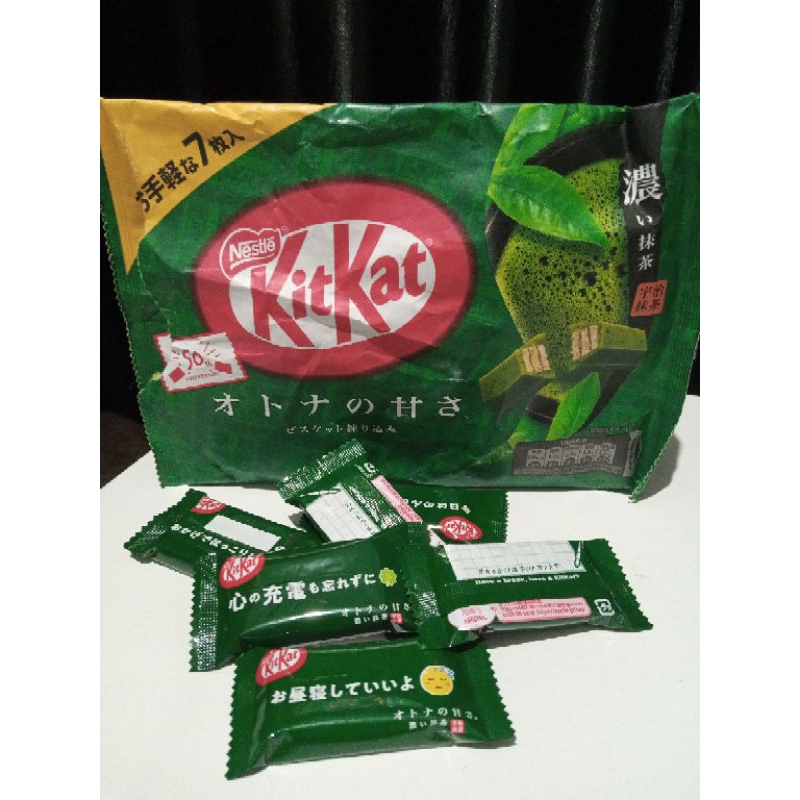 Jual Kit Kat Matcha limited edition coklat KitKat jepang | Shopee Indonesia